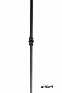 Harehope Black Metal Staircase Spindle (13mm) | Stairparts Direct