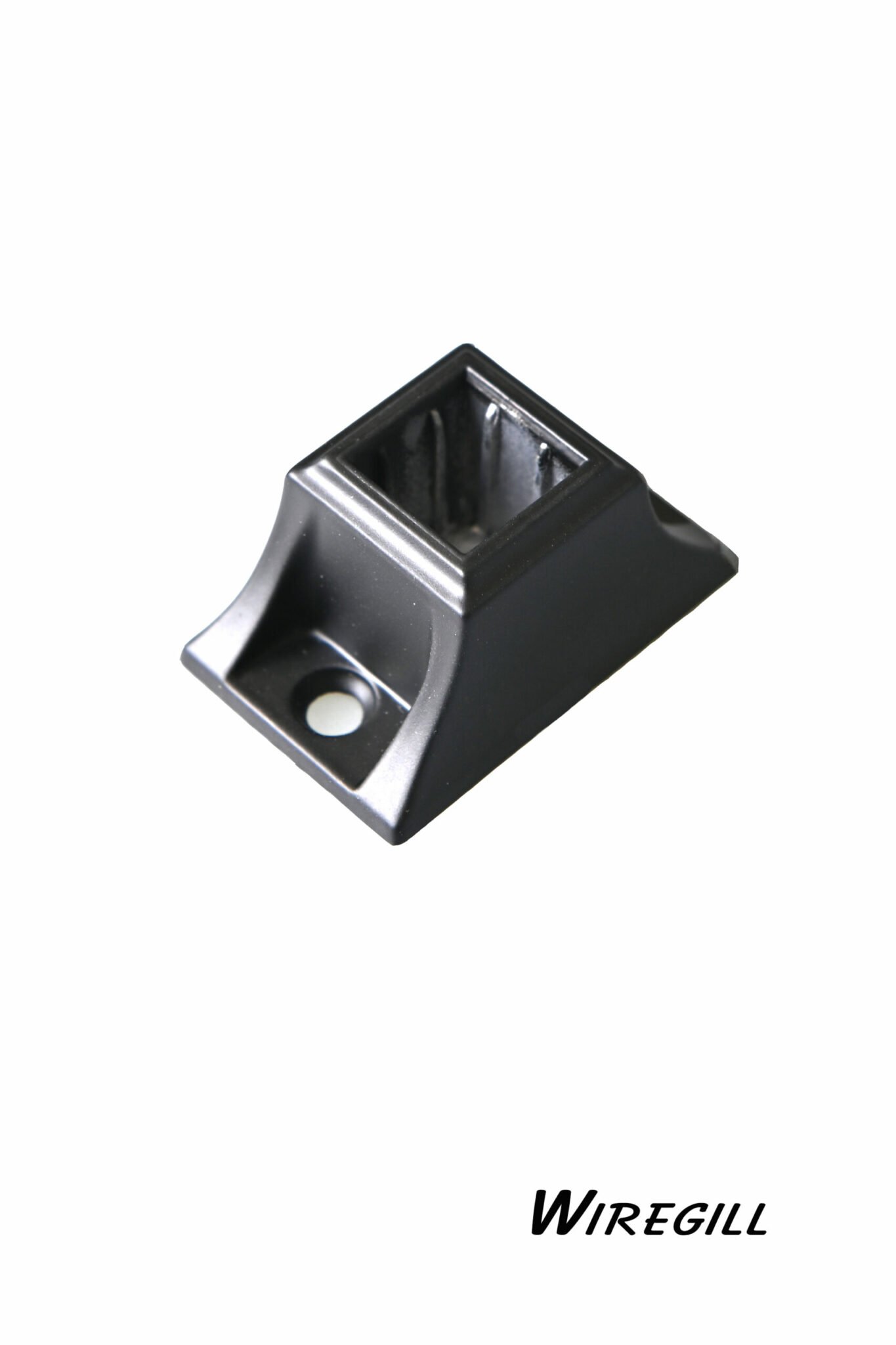 Wiregill Black Metal Flat Shoe With Screw | Stairparts Direct